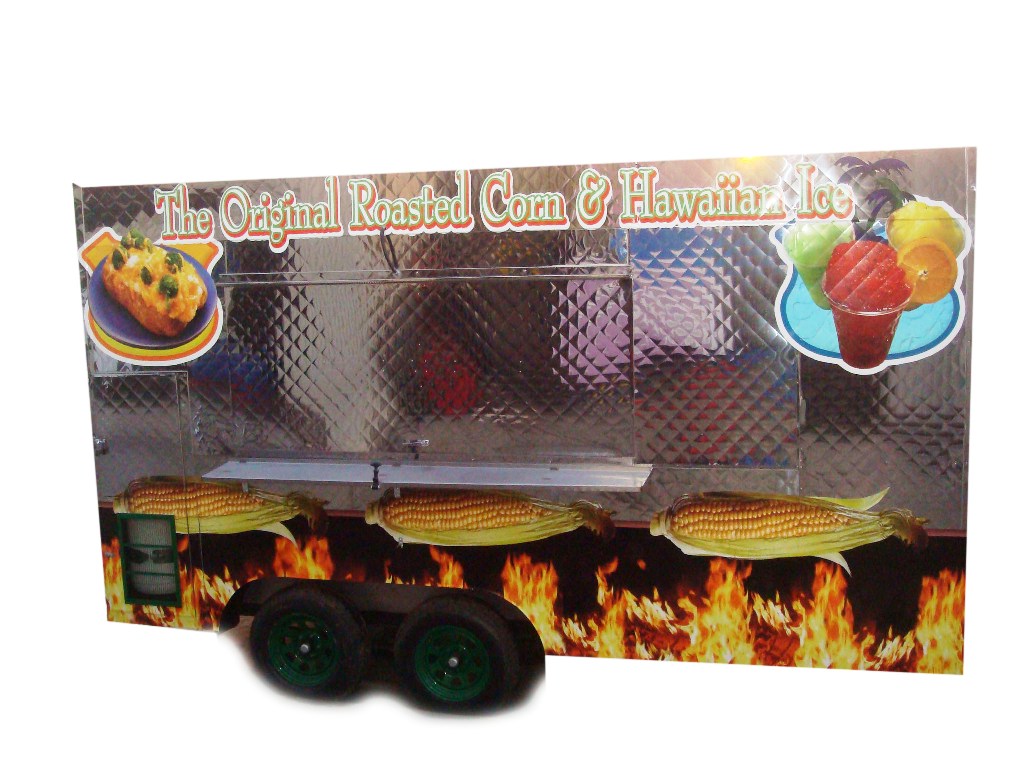 Roasted corn step-in by Kareem Carts Manufacturing Company