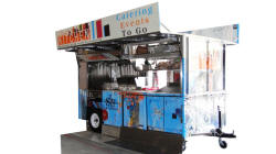 Long Grilling Cart by Kareem Carts Manufacturing Company