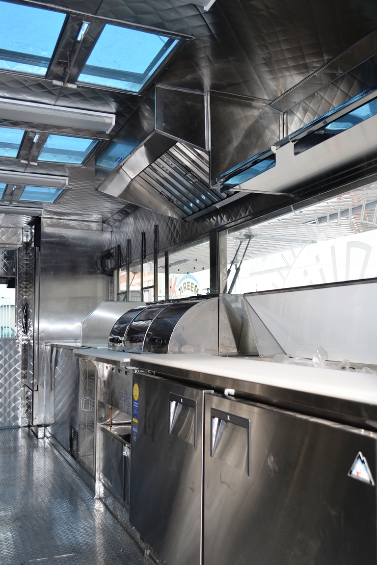 Falafel Food Truck by Kareem Carts Manufacturing Company