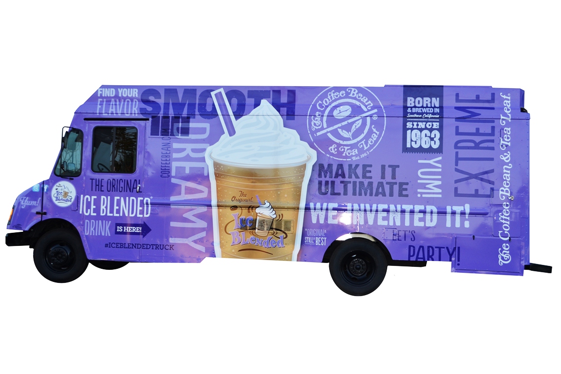 Iced coffee truck by Kareem Carts Manufacturing Company