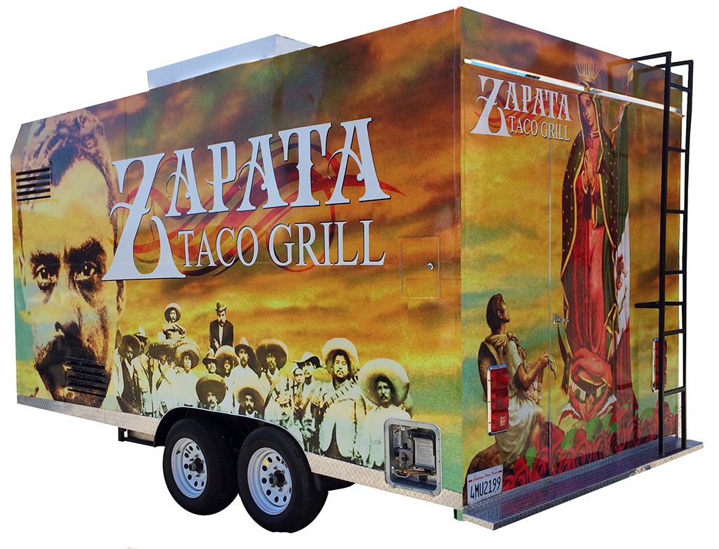 Step-in Taco Trailer by Kareem Carts