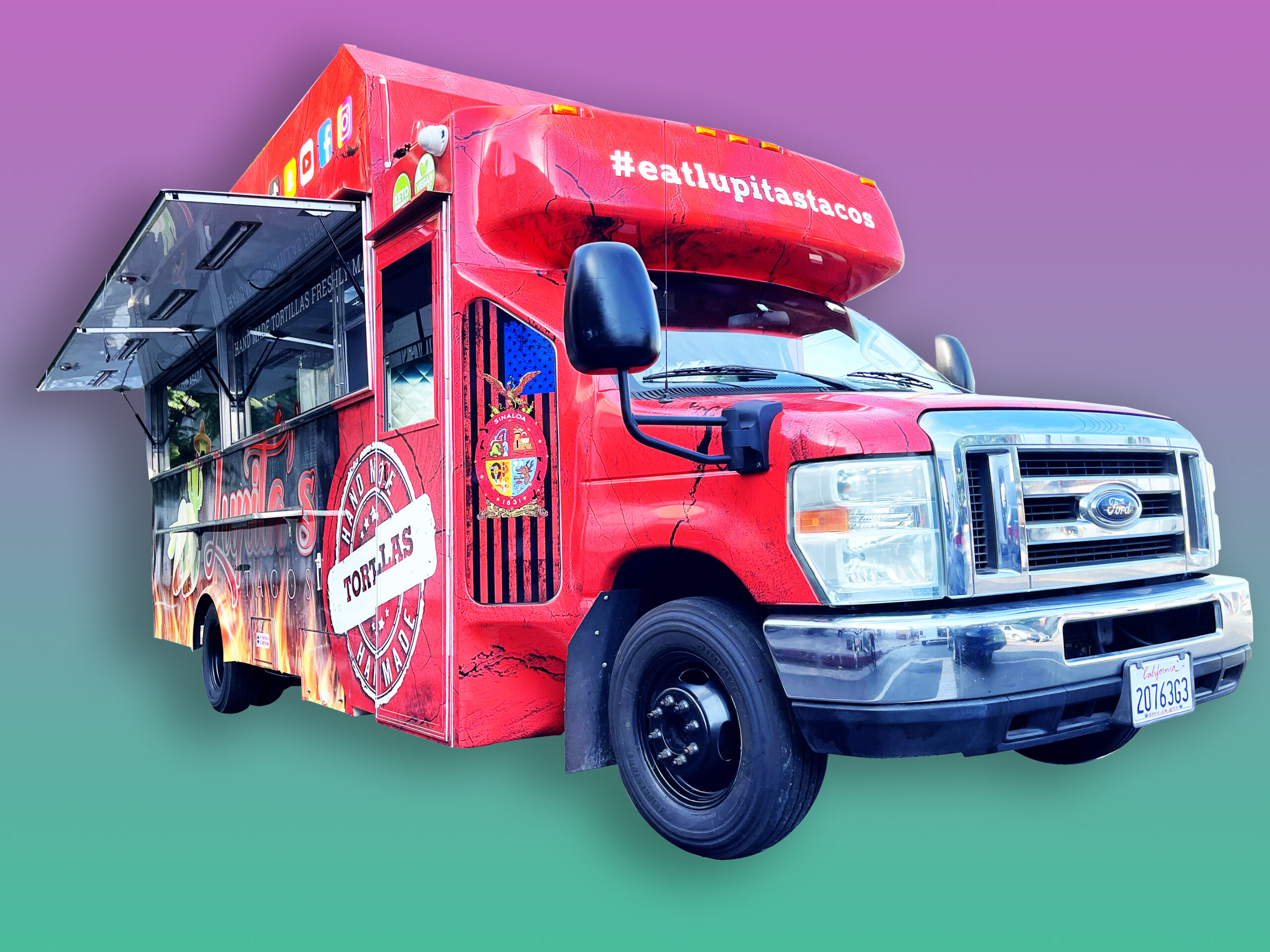 Transit bus into a food truck - Kareem Carts Commissary and Food Truck ...